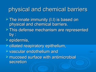 Innate immunity | PPT | Chemistry | Science