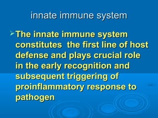 Innate immunity | PPT