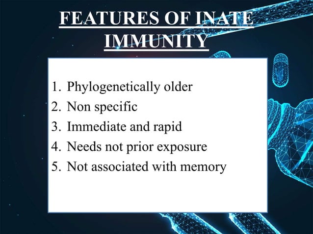 Innate immunity | PPTX