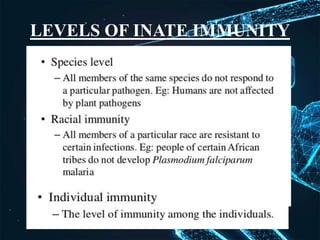 Innate immunity | PPTX