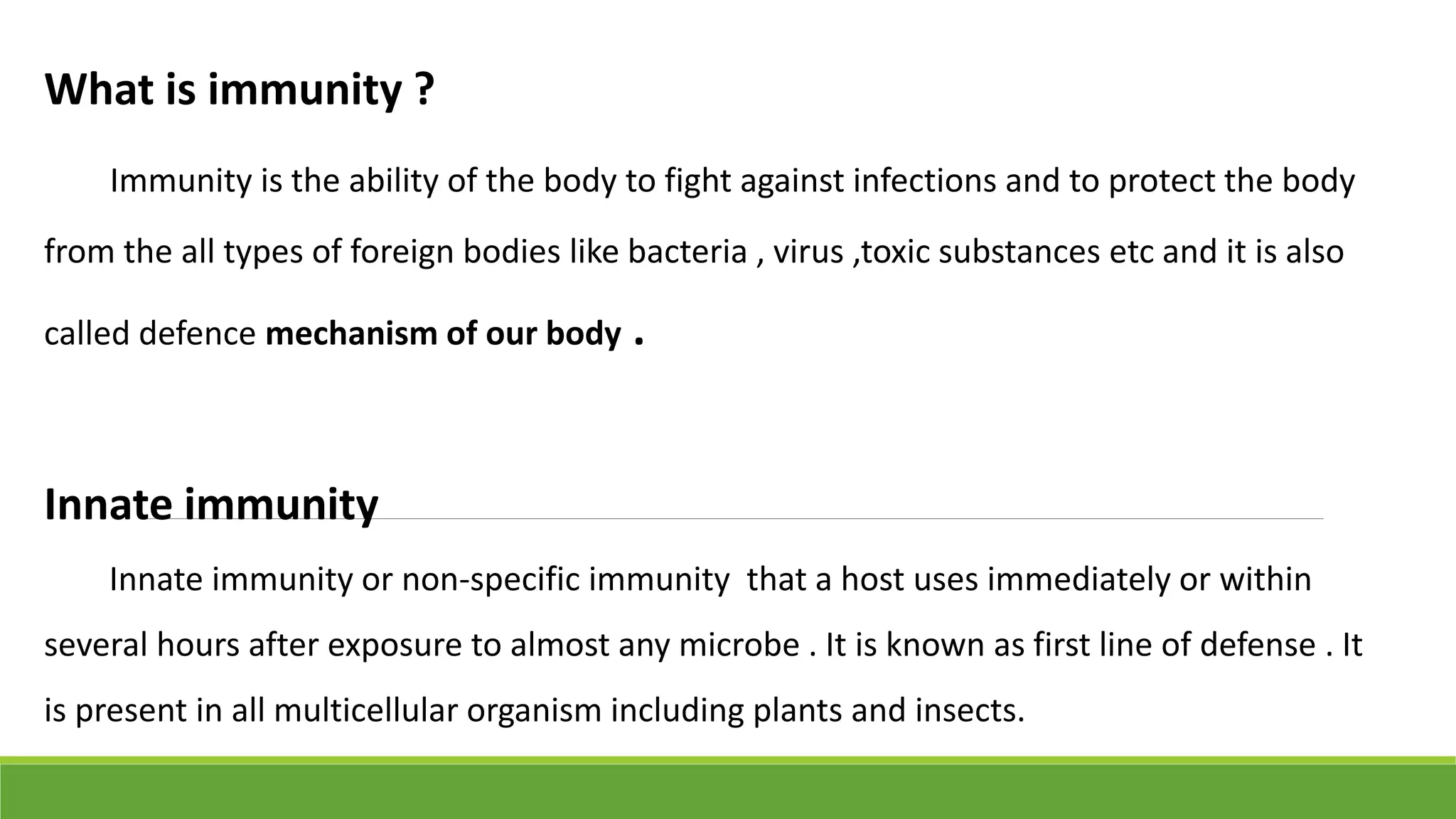 INNATE IMMUNITY | PPTX