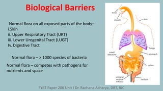 Innate Immune System - External Defences | PDF