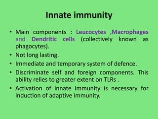 Innate immunity and adjuvants | PPTX