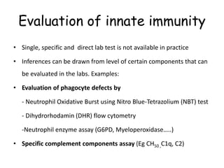 Innate immunity: An Over view | PPTX