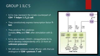 Innate lymphoid cells | PPTX