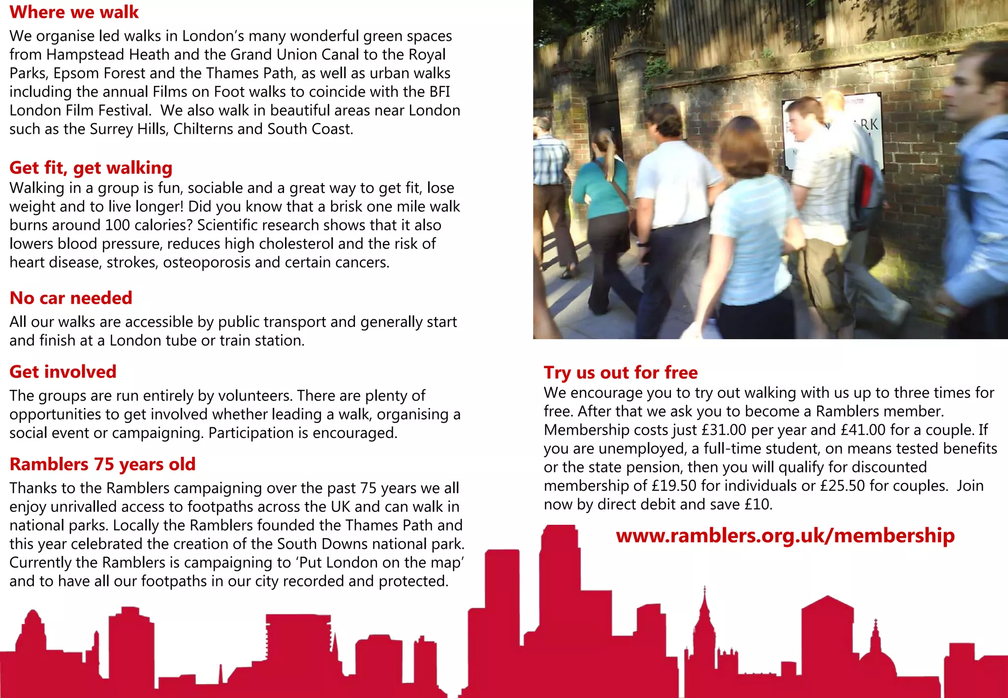 Ramblers groups in London | PDF