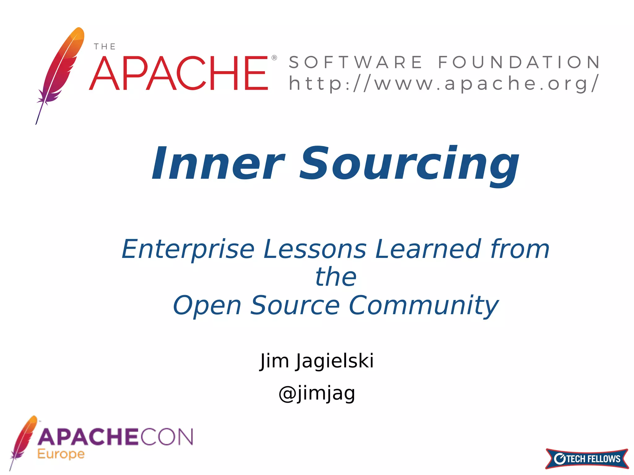 Innersource Enterprise Lessons From Open Source Ppt