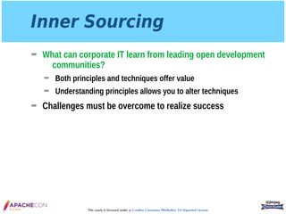 InnerSource: Enterprise Lessons from Open Source | PPT