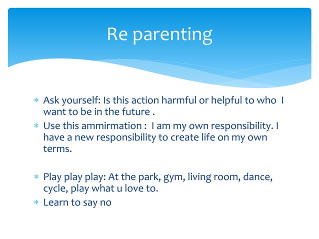 Inner child Healing | How to Heal inner Child | PPTX | Parenting Children Aged 4-11 | Parenting