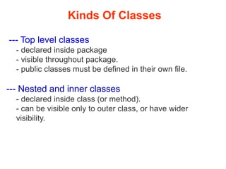 Inner classes | PPTX