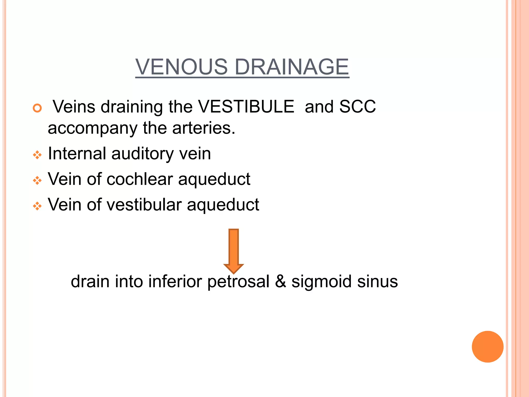 Inner ear anatomy | PPTX
