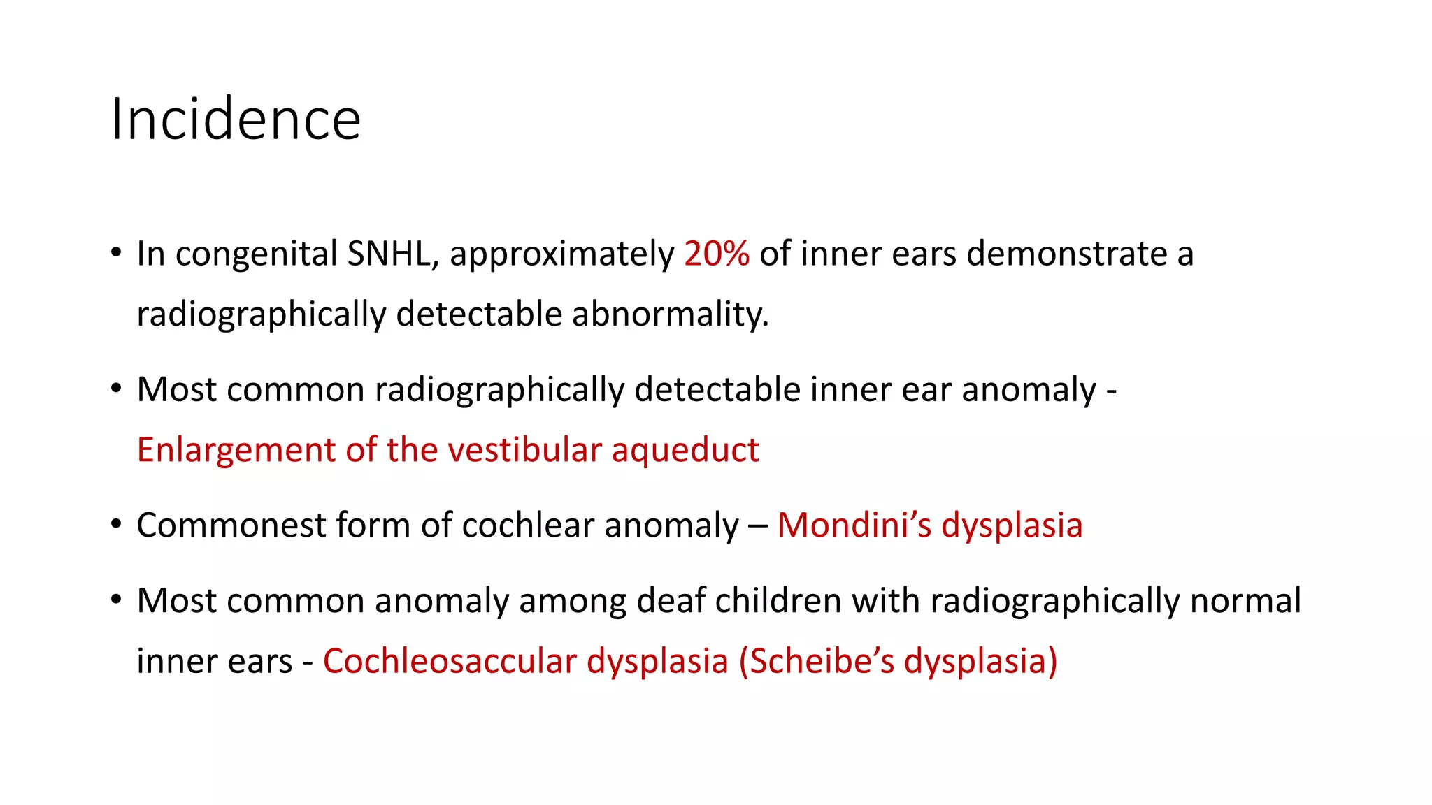 Inner ear malformations and Implantation | PPTX