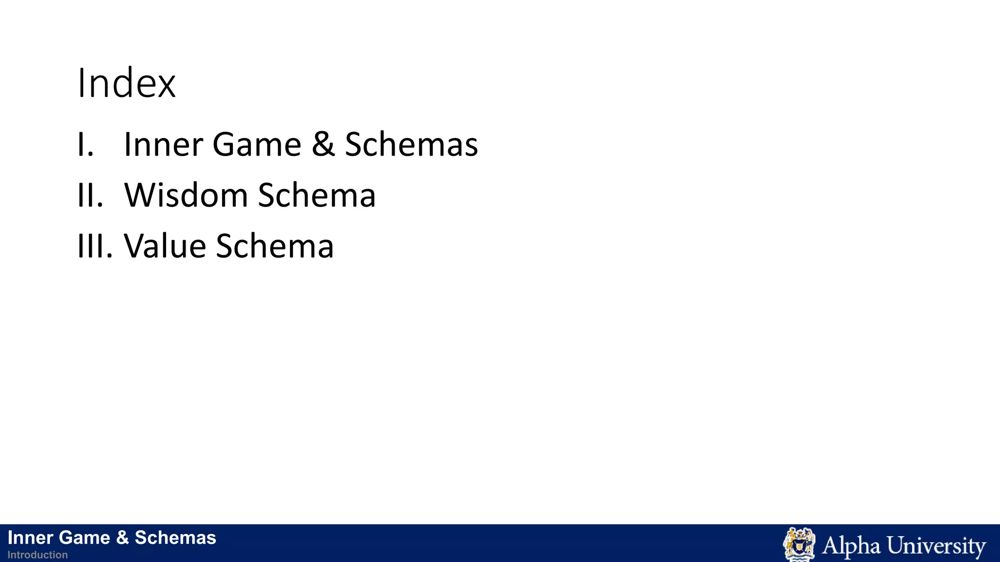 Inner Game & Schemas | PDF