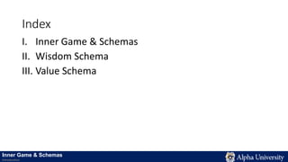 Inner Game & Schemas | PPT