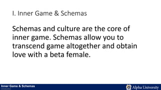 Inner Game & Schemas | PDF