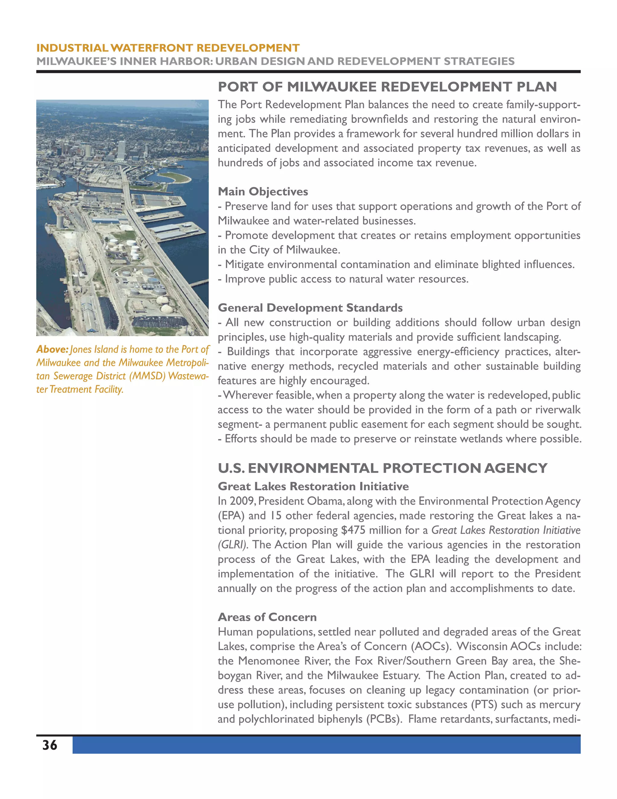 Industrial Waterfront Redevelopment: Milwaukee's Inner Harbor, Urban ...