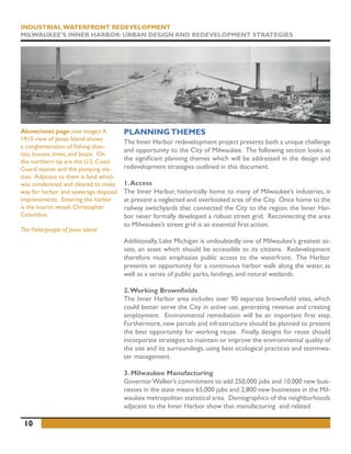 Industrial Waterfront Redevelopment: Milwaukee's Inner Harbor, Urban ...