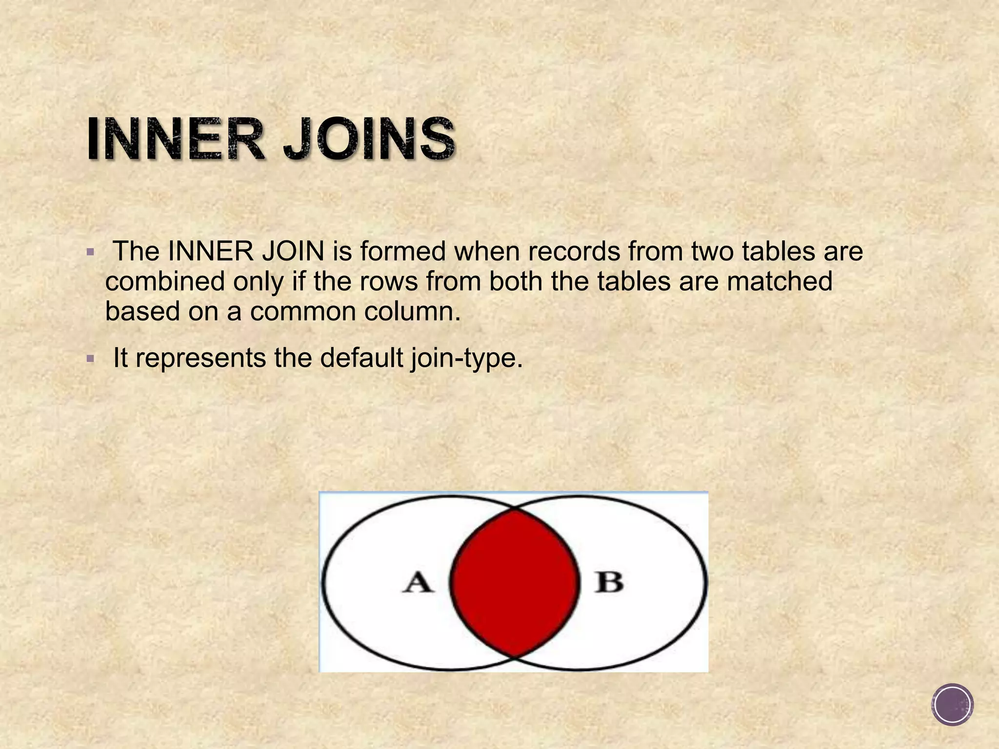 Inner Join In Ms Access | PPT