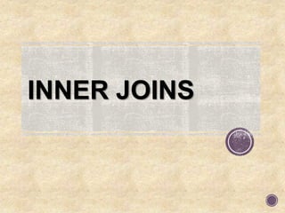 Inner Join In Ms Access | PPTX