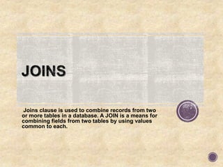 Inner Join In Ms Access | PPTX