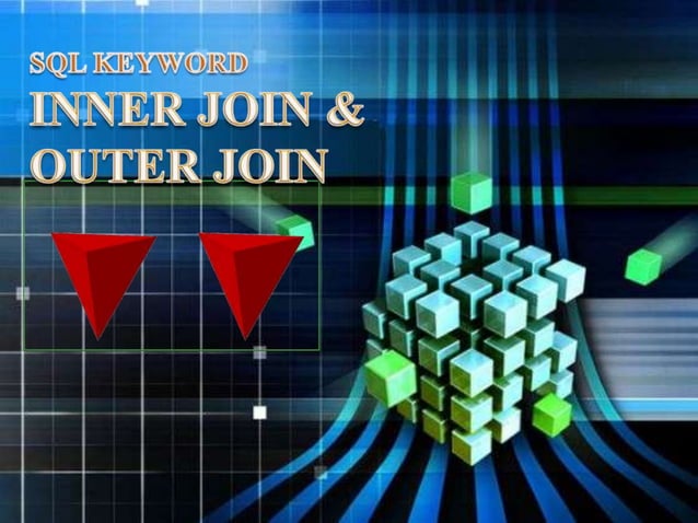 Inner join and outer join | PPTX | Databases | Computer Software and ...