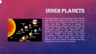 Inner planets | PPTX