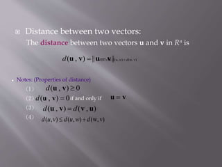 Inner product spaces | PPT