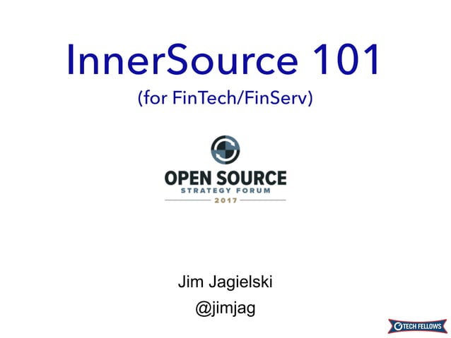 Inner Sourcing 101 | PPT