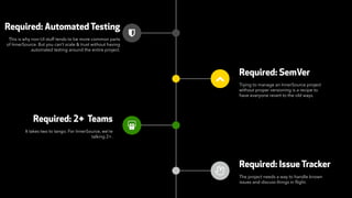 InnerSource - Using open source best practices to help your company | PPT