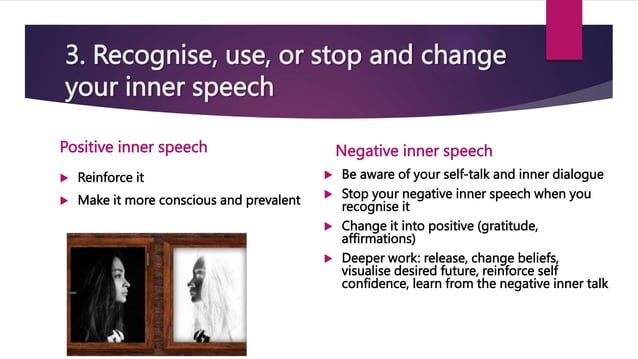 Inner Speech for Success | PPT