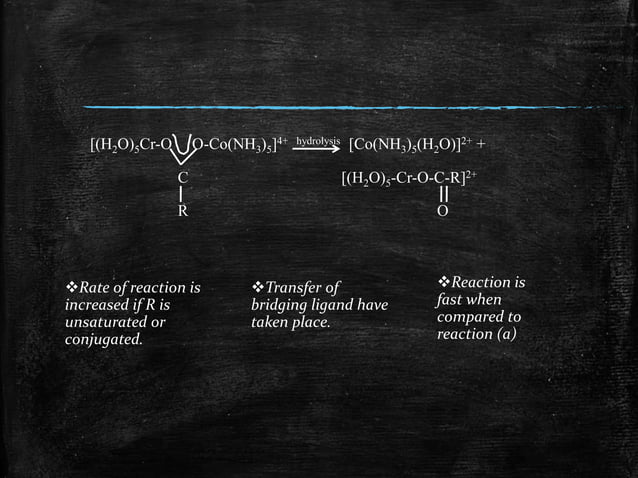 Inner sphere mechanism | PPTX | Chemistry | Science