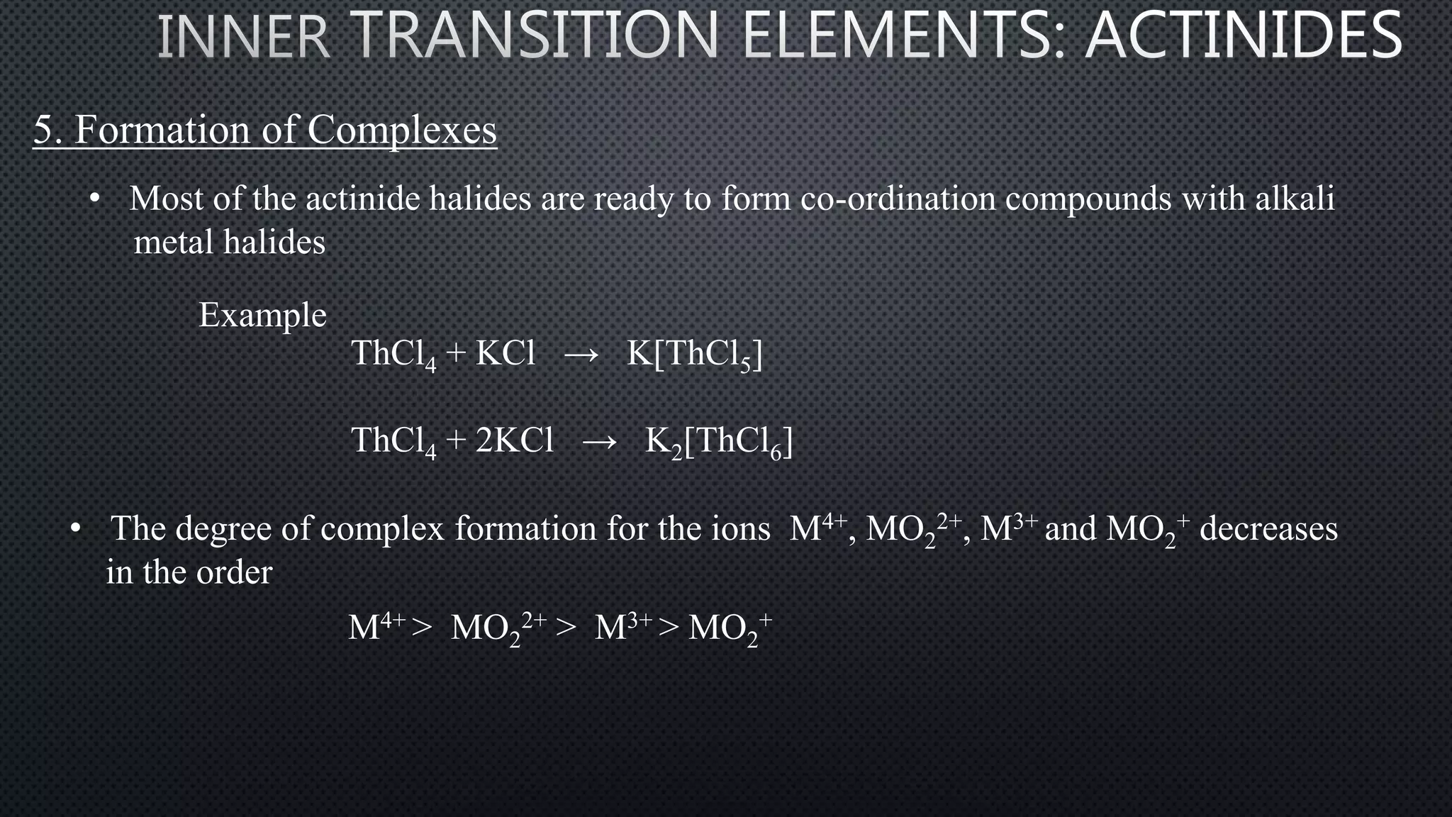 Inner transition elements | PPTX