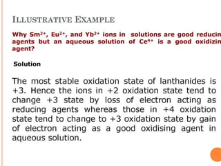 Inner transition series element | PPT