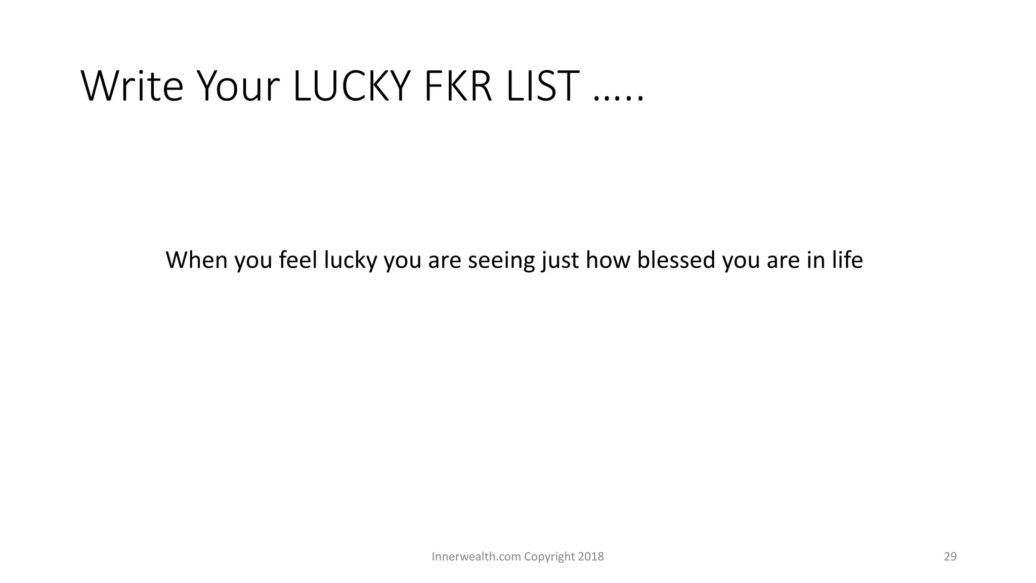 Innerwealth Human Development Programme for Organisations | PPT