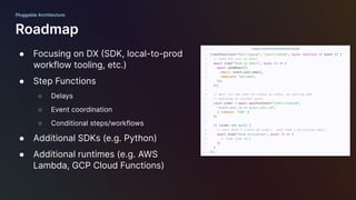 Building a Pluggable, Cloud-native Event-driven Serverless Architecture - Reactive Summit 2022 | PPT