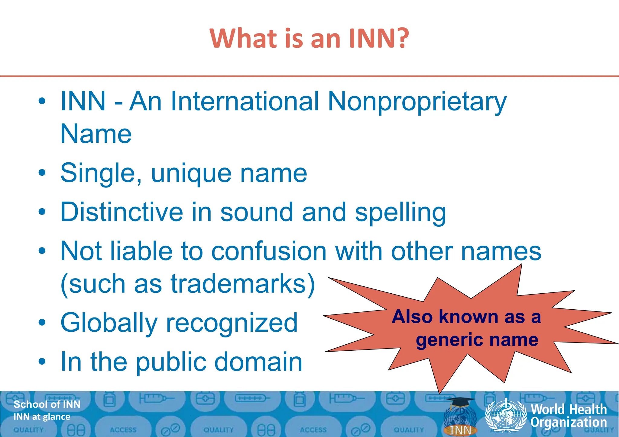 International non properietary name Glance_master.pdf