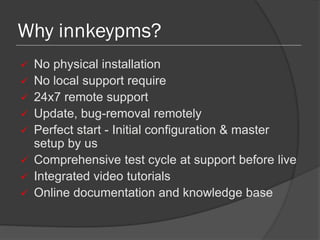 Innkey Infosystems Pvt. Ltd. - Presentation | PPT