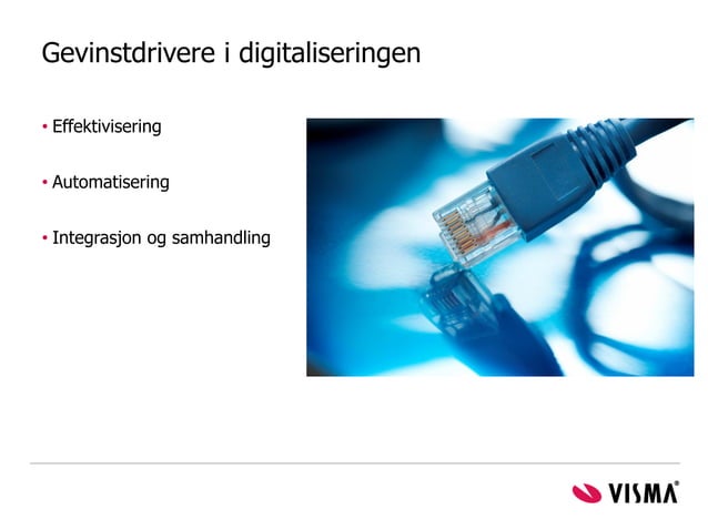 Innledning til seminaret "Digitalisering i praksis" den 3. september | PPT