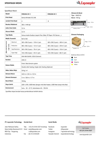 Mesin Digital Printing Inno kv | PDF