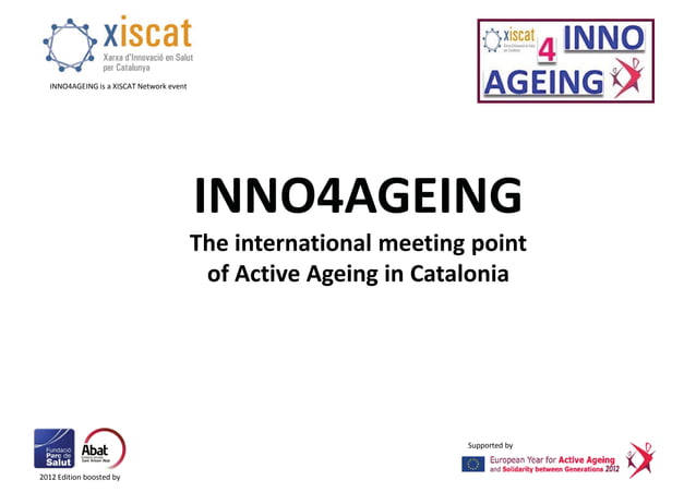 Inno4 ageing posters_2012 | PPT