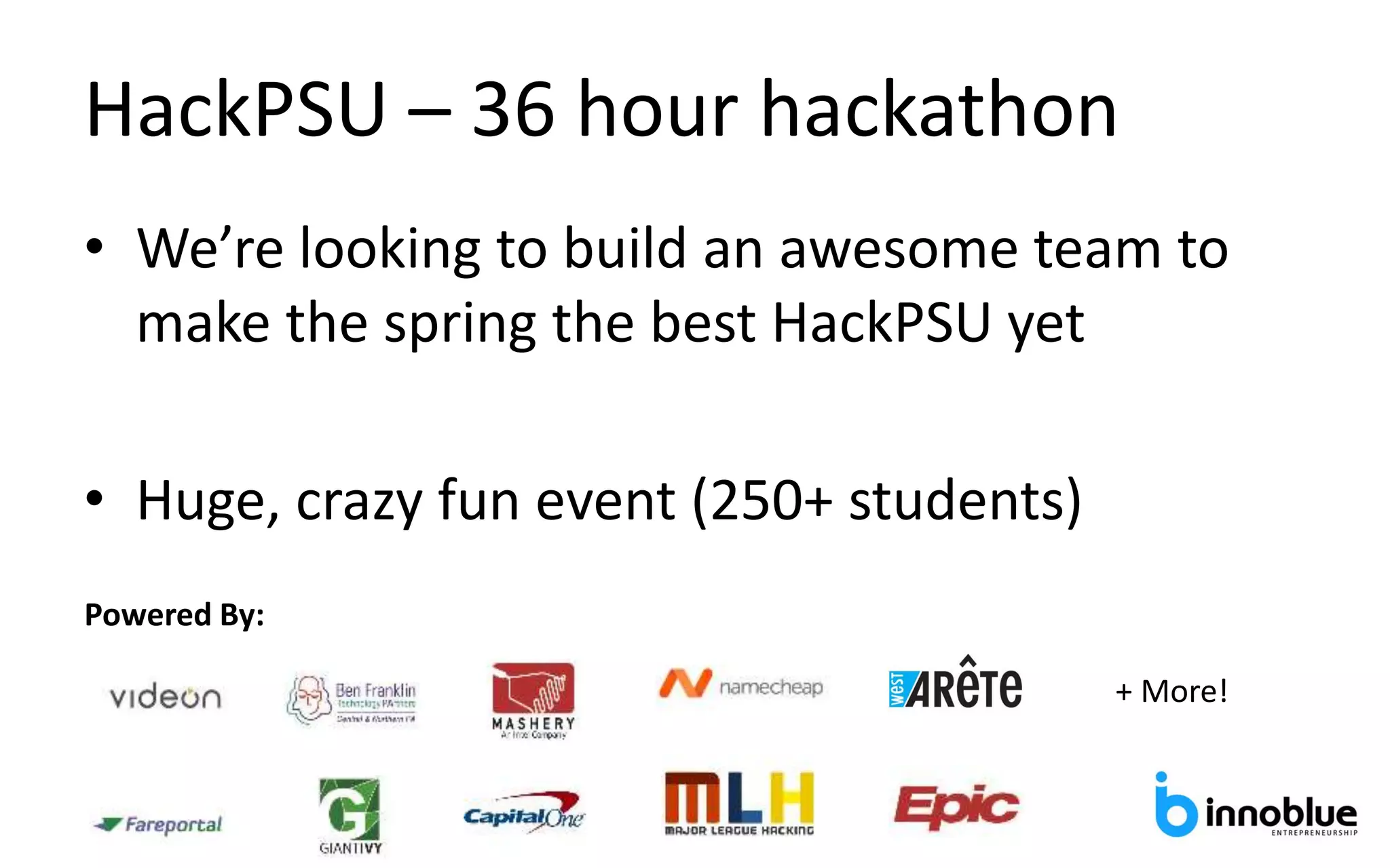 Innoblue Kickoff Powerpoint | PPTX