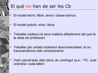 El currículum i les competències bàsiques | PPT