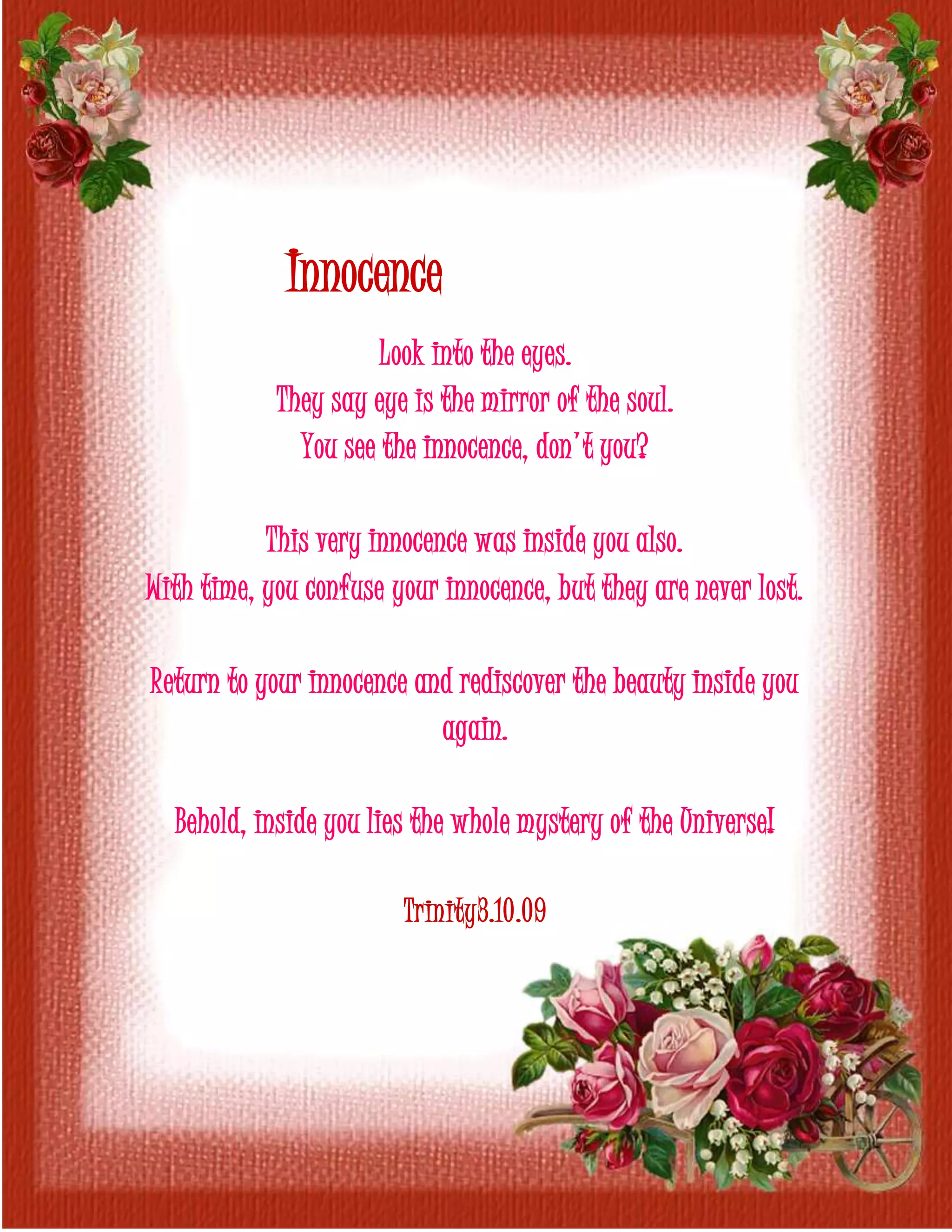 Innocence | DOCX