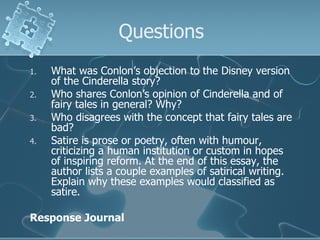 Innocence And Experience | PPT | Musicals | Genres