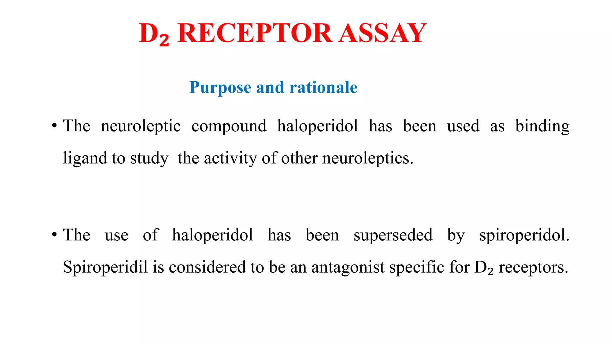 Antipsychotic screening models | PPTX
