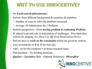Innocentive - Business Innovation | PPT