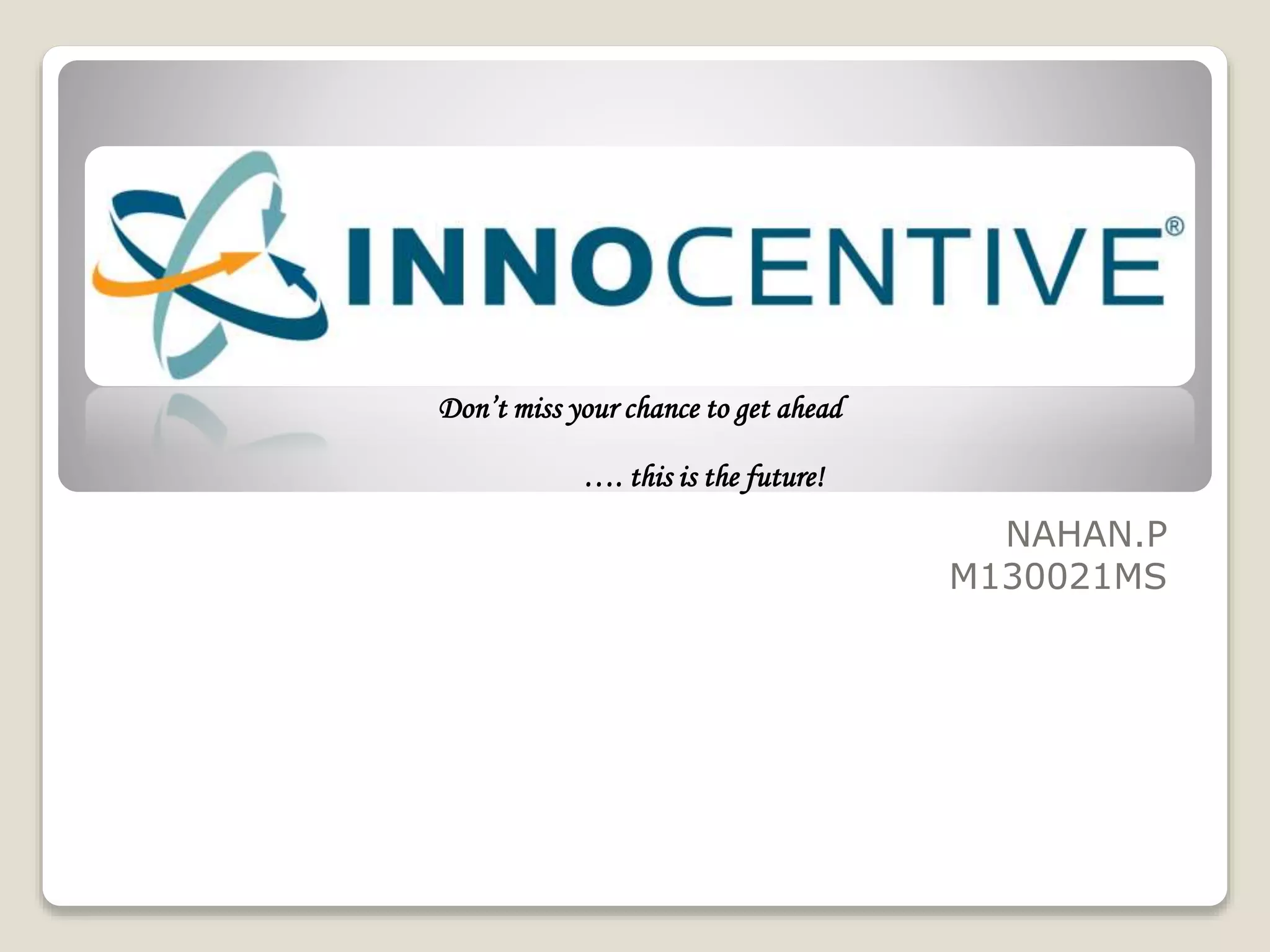 Innocentive PPT | PPT