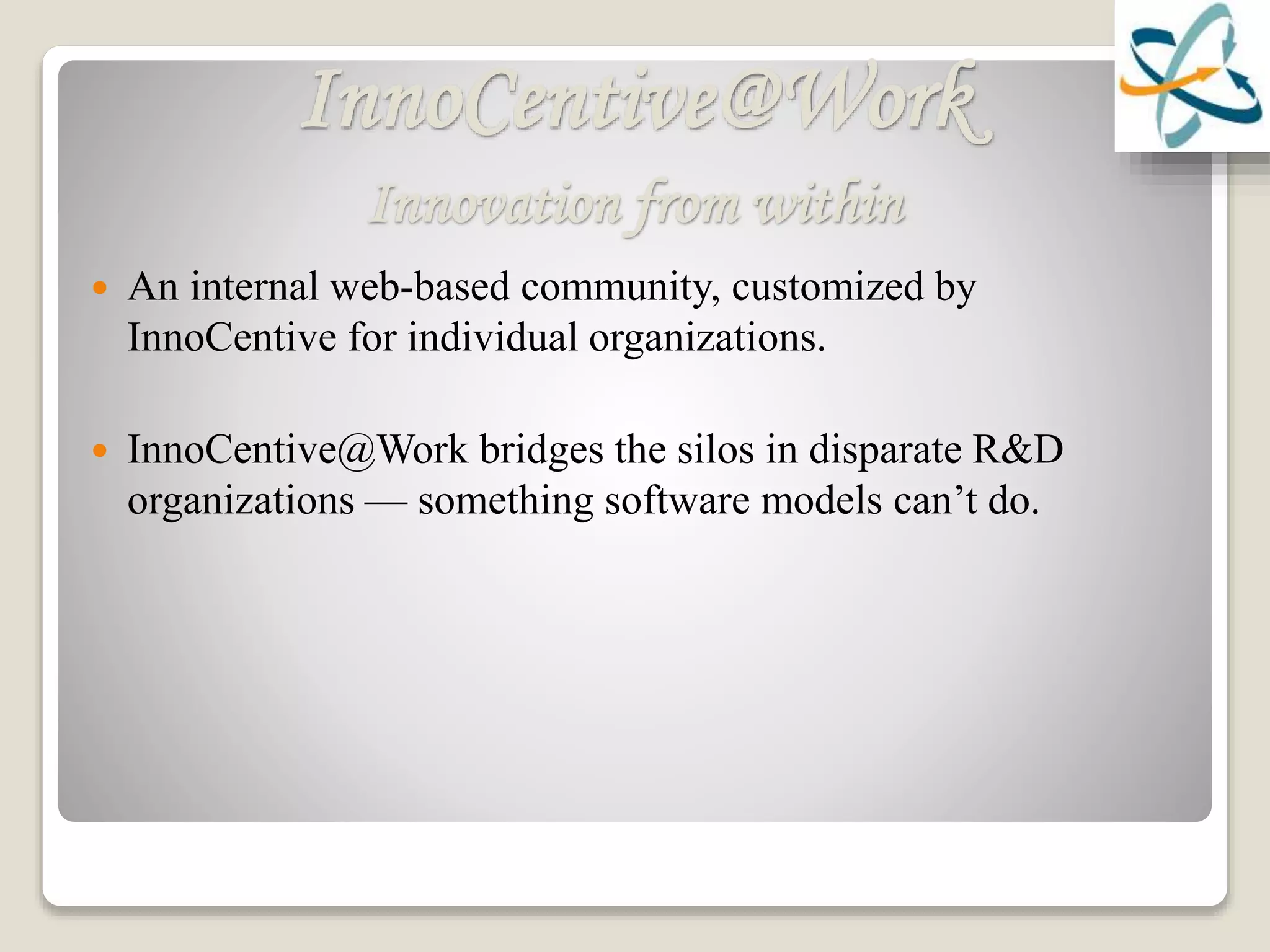 Innocentive PPT | PPT