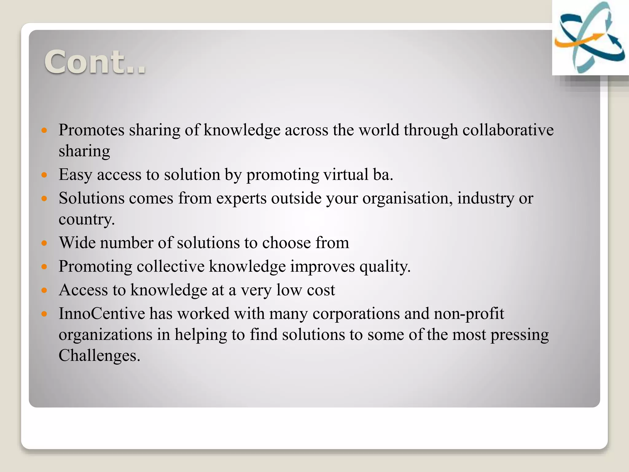 Innocentive PPT | PPT