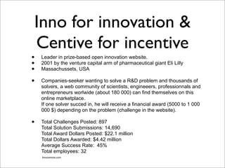 INNOCENTIVE ANALYSIS | PDF